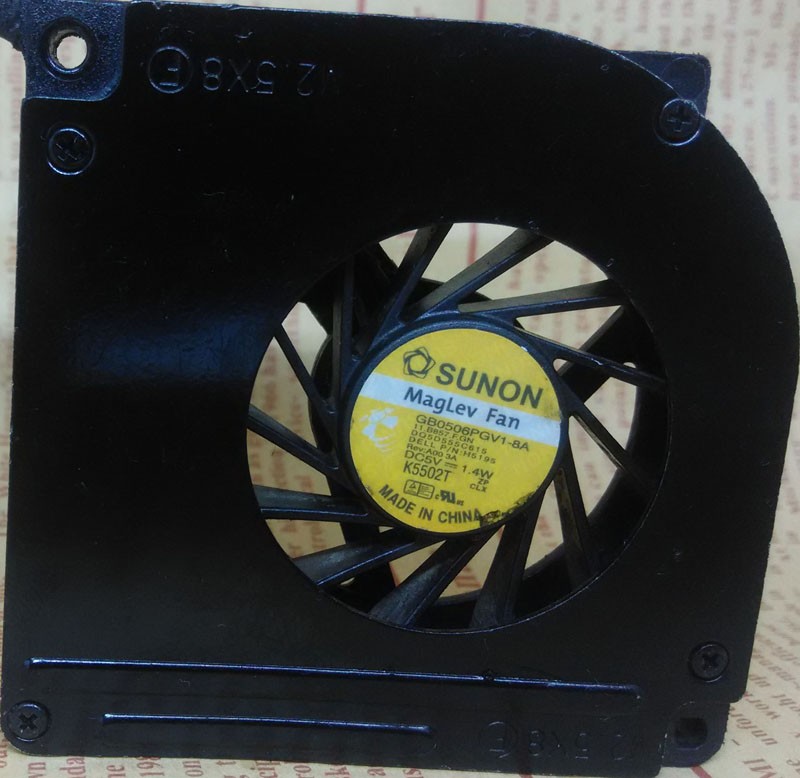 SUNON GB0506PGV1-8A 5V 1.4W 3wires Cooling Fan