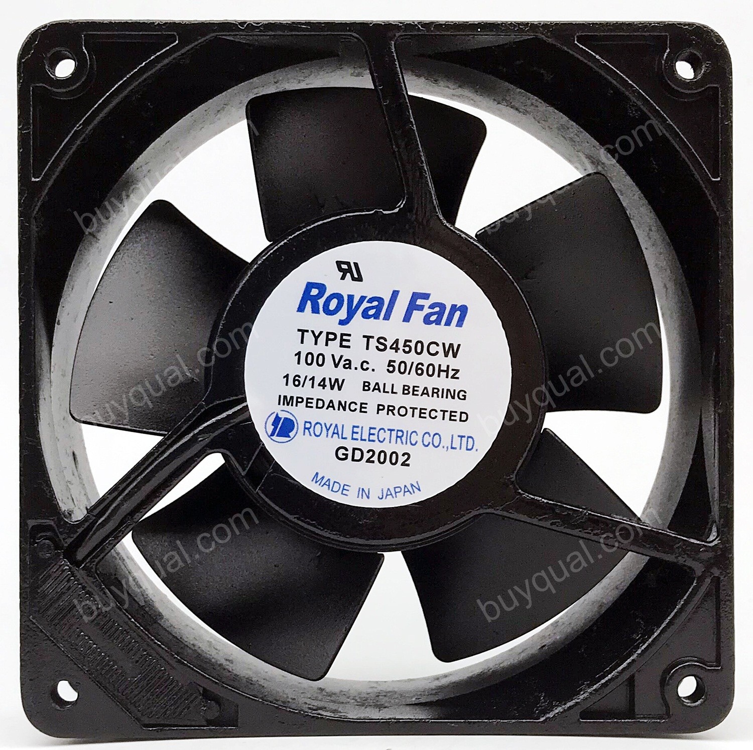 Royal TS450CW UTS450CW 100V 16/14W 2wires Cooling Fan
