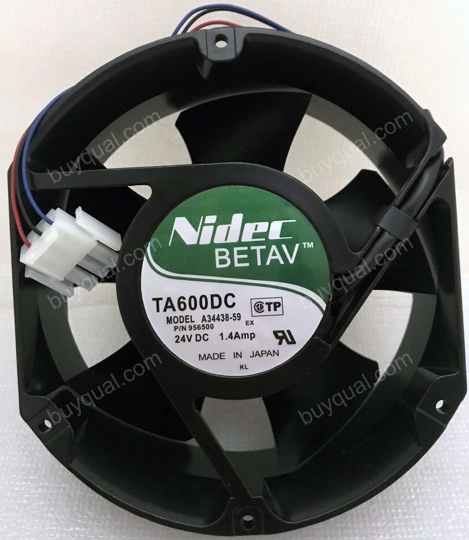 Nidec TA600DC A34438-59 24V 1.4A 3wires Cooling Fan