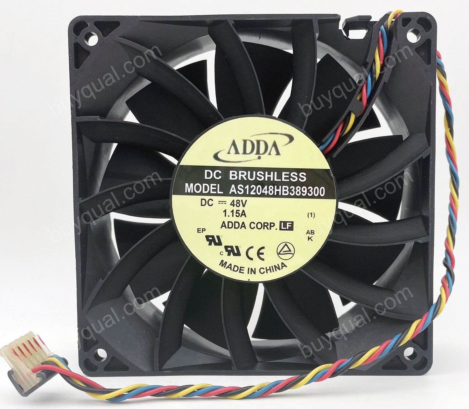 ADDA AS12048HB389300 48V 1.15A 2wires 4wires Cooling Fan
