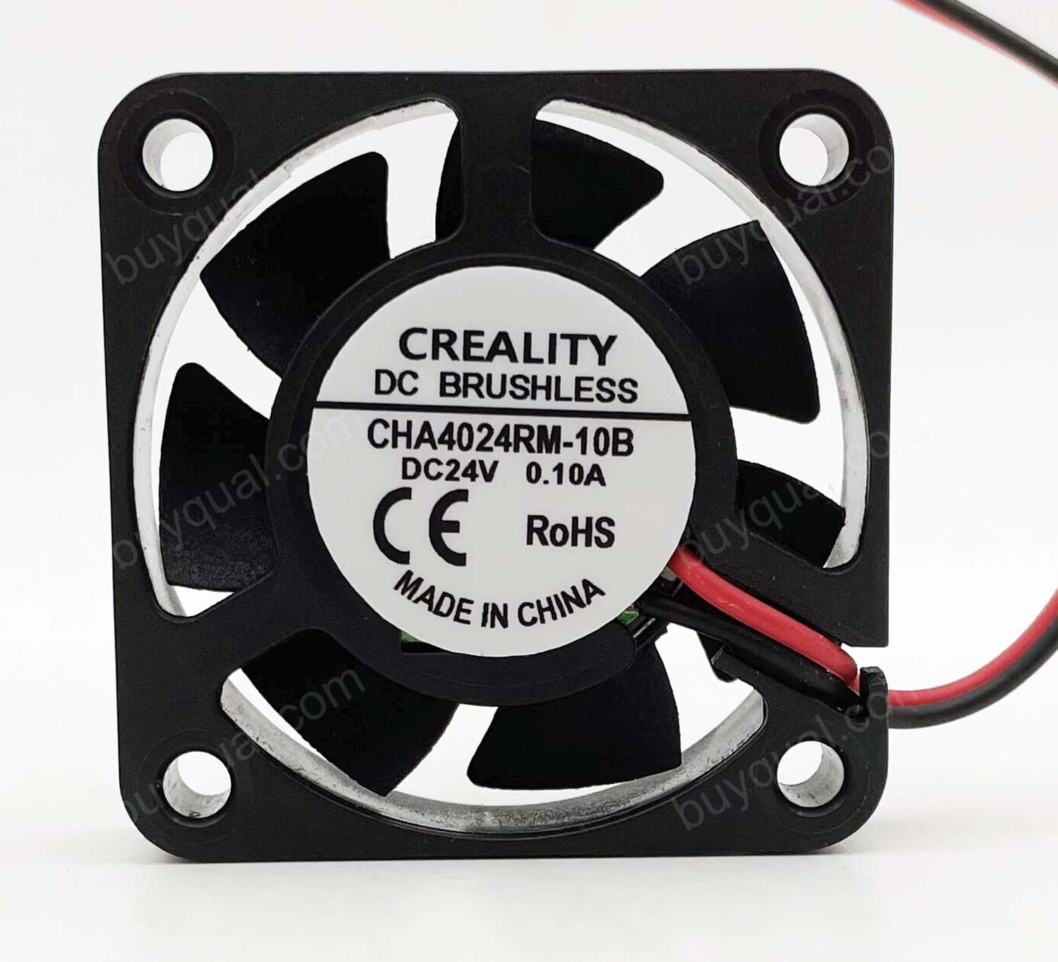 CREALITY CHA4024RM-10B 24V 0.10A 2wires Cooling Fan