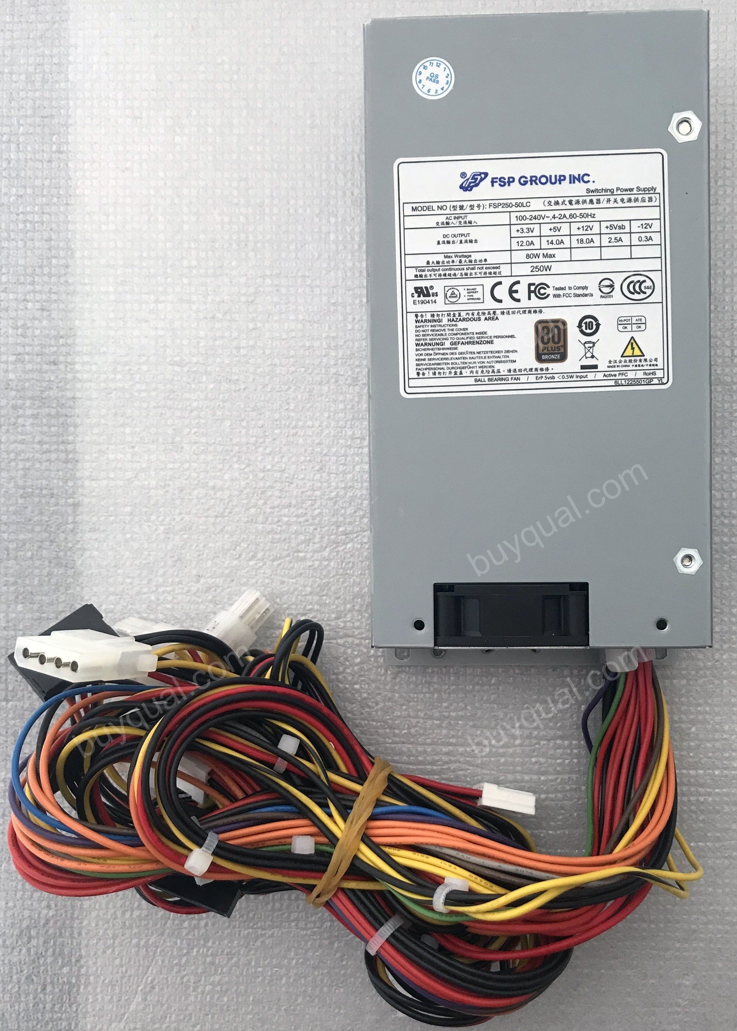 FSP FSP250-50LC 250W IPC Server Power Supply
