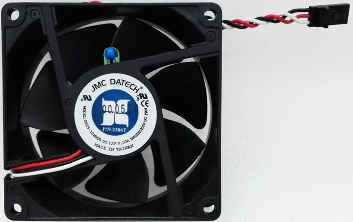 JMC DATECH 0825-12HBTA 12V 0.5A 3wiresCooling Fan