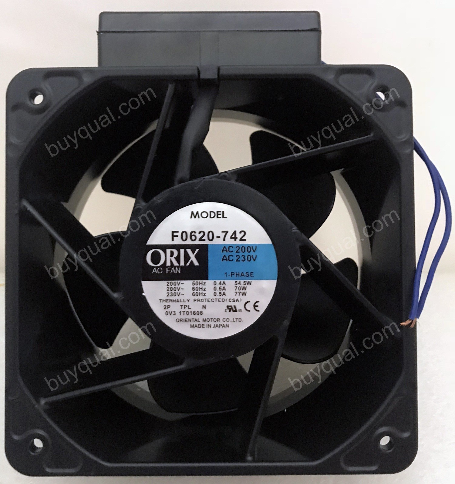 ORIX F0620-742 F0340-742 200/230V 0.4/0.5A 54.5/70/77W Cooling Fan