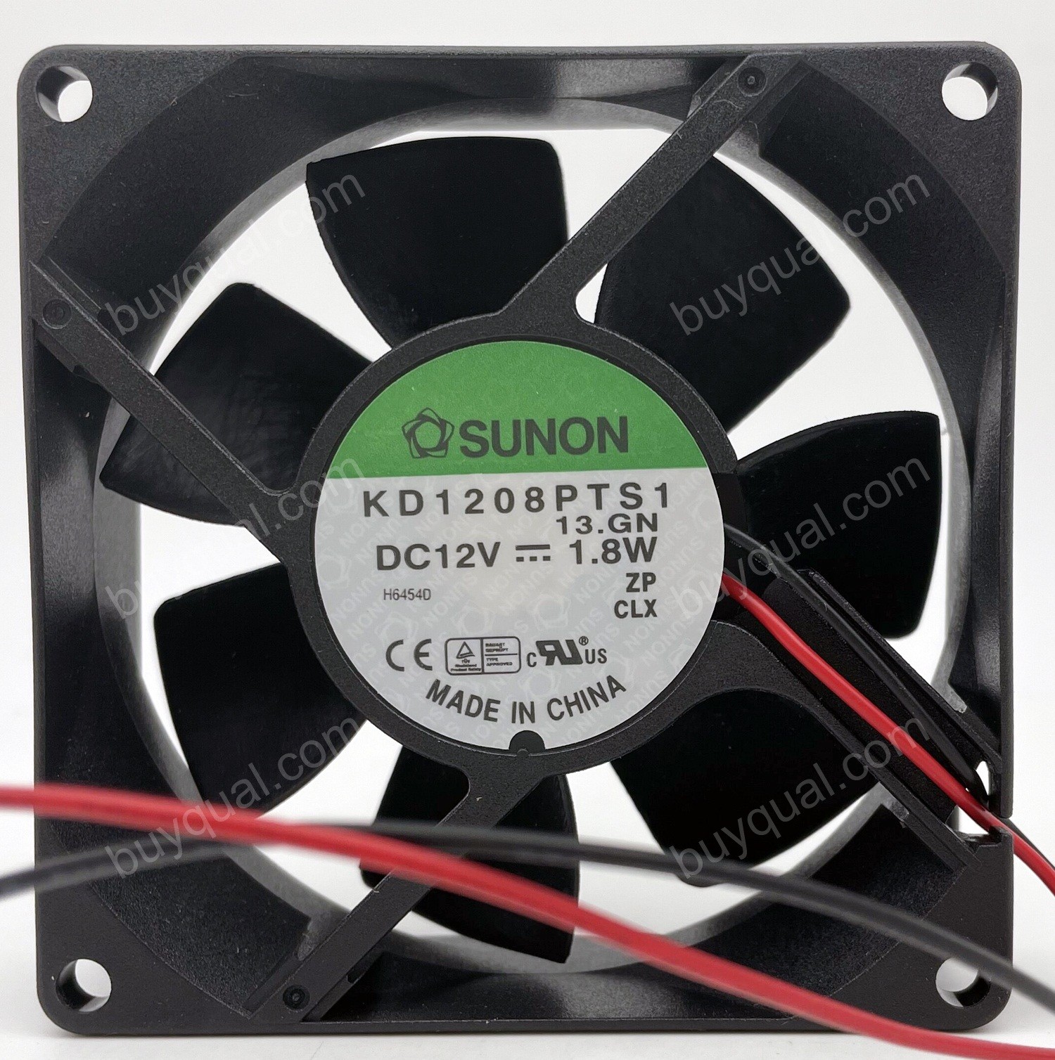 SUNON KD1208PTS1 12V 1.8W 2wires Cooling Fan