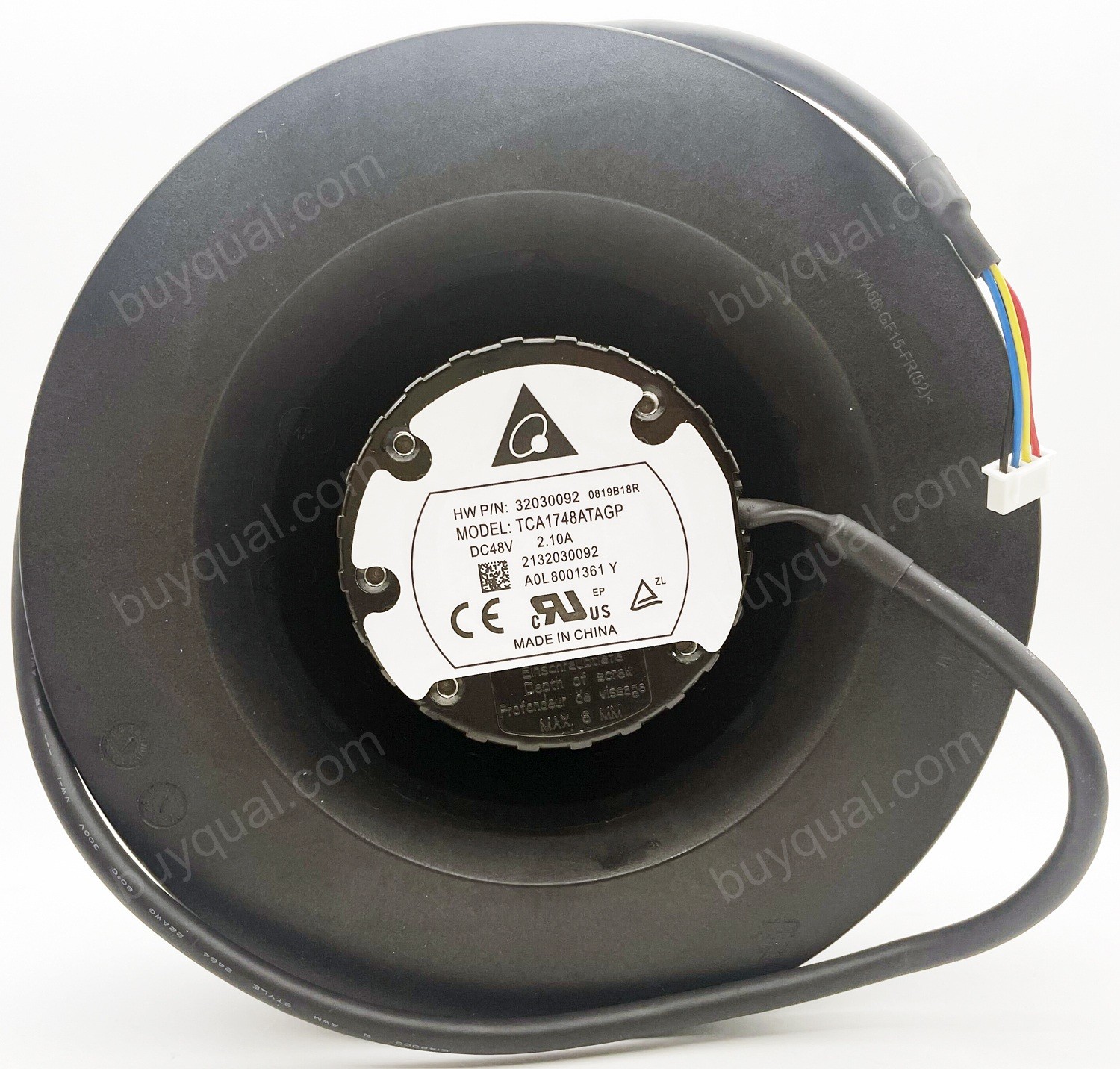 DELTA TCA1748ATAGP 48V 2.10A 4wires Cooling Fan