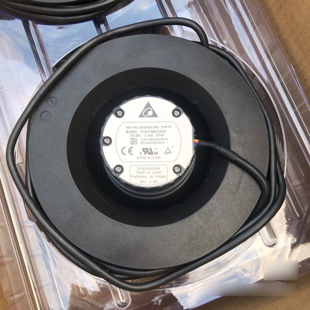DELTA TCA1748ATAGP 48V 2.10A 4wires Cooling Fan